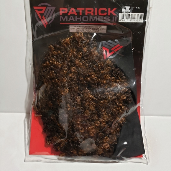 NFL | Other | Patrick Mahomes Costume Headbandwig | Poshmark